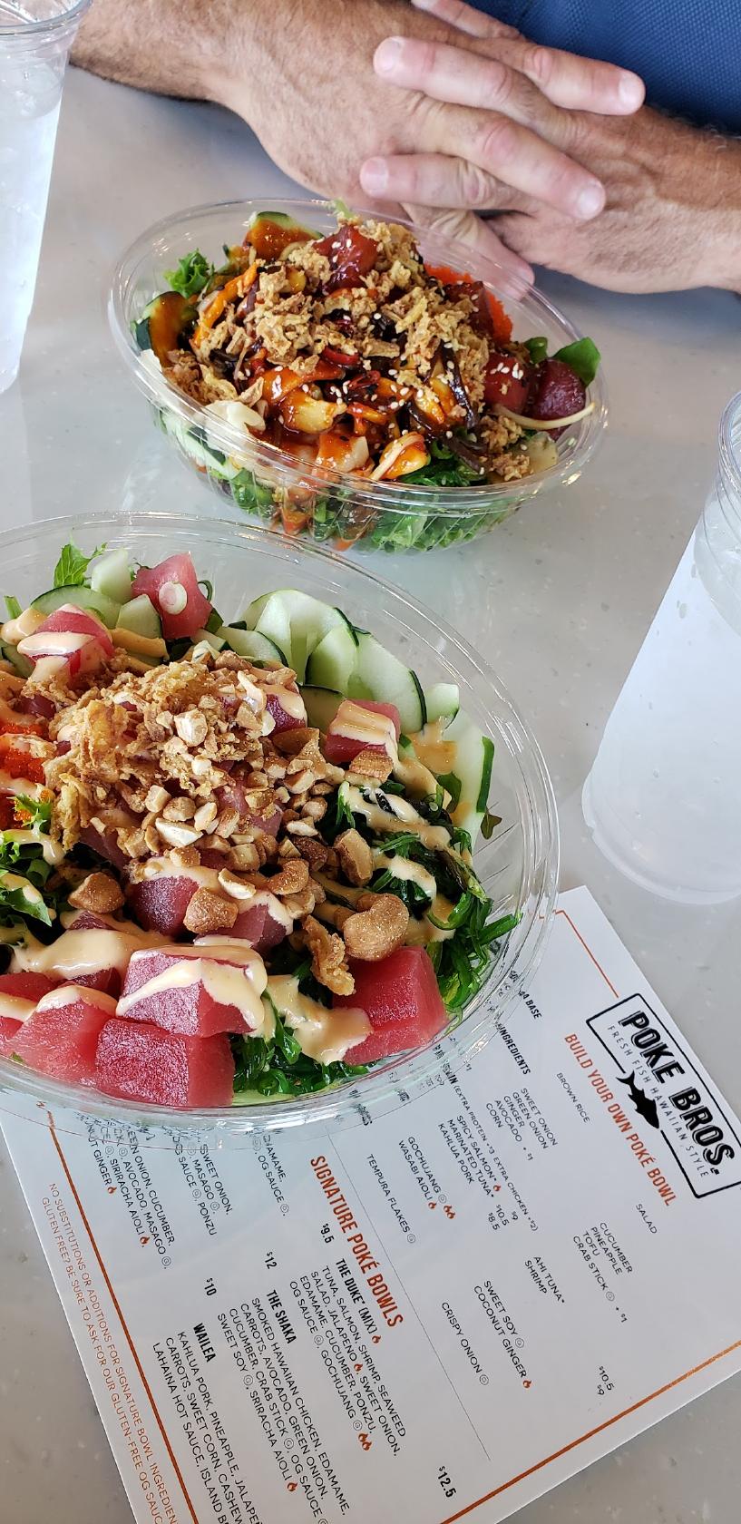 Menu at Poke Bros. pub & bar, Spartanburg
