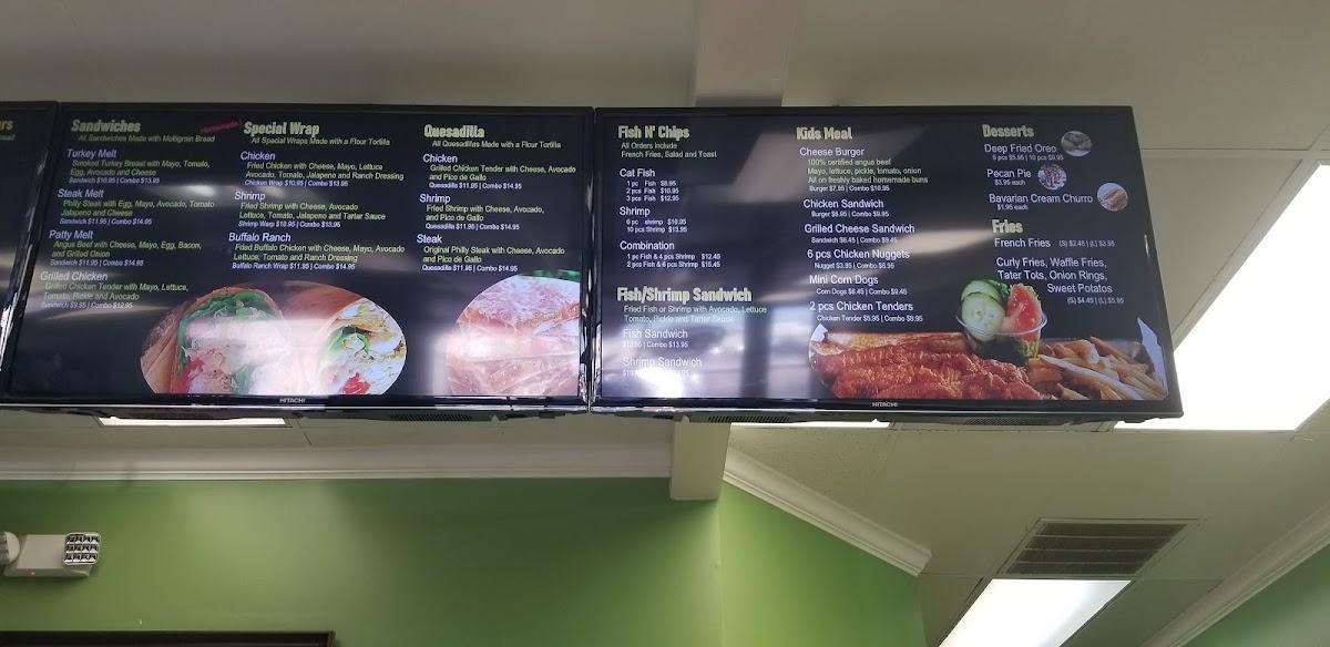 Menu at Joy Love Burger desserts, Houston, Memorial Dr suite b