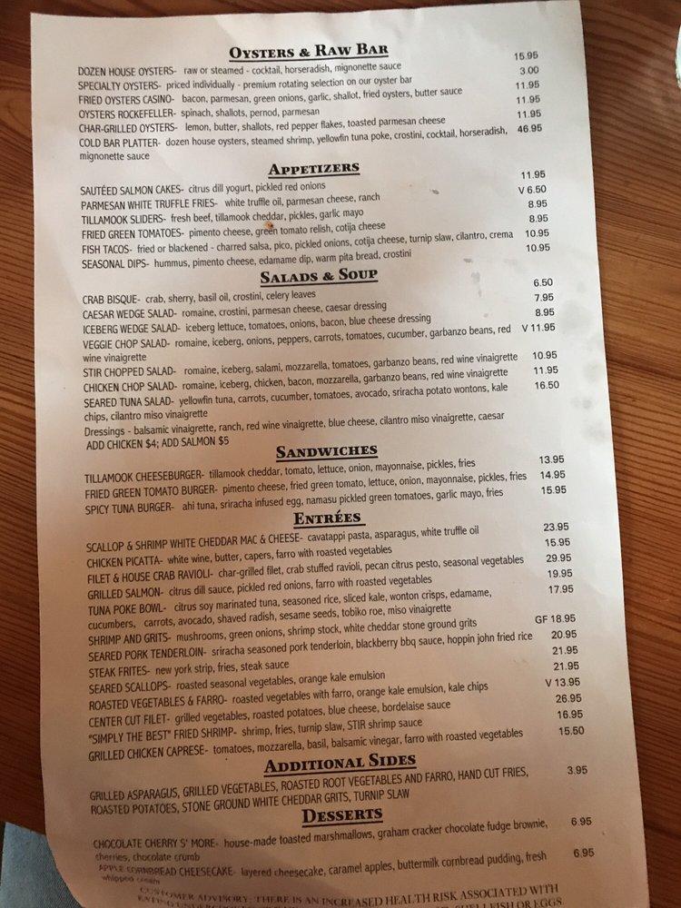 Menu at STIR pub & bar, Chattanooga, Market St