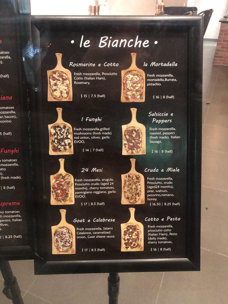 Menu at It’s Pinsa pizzeria, Cliffside Park