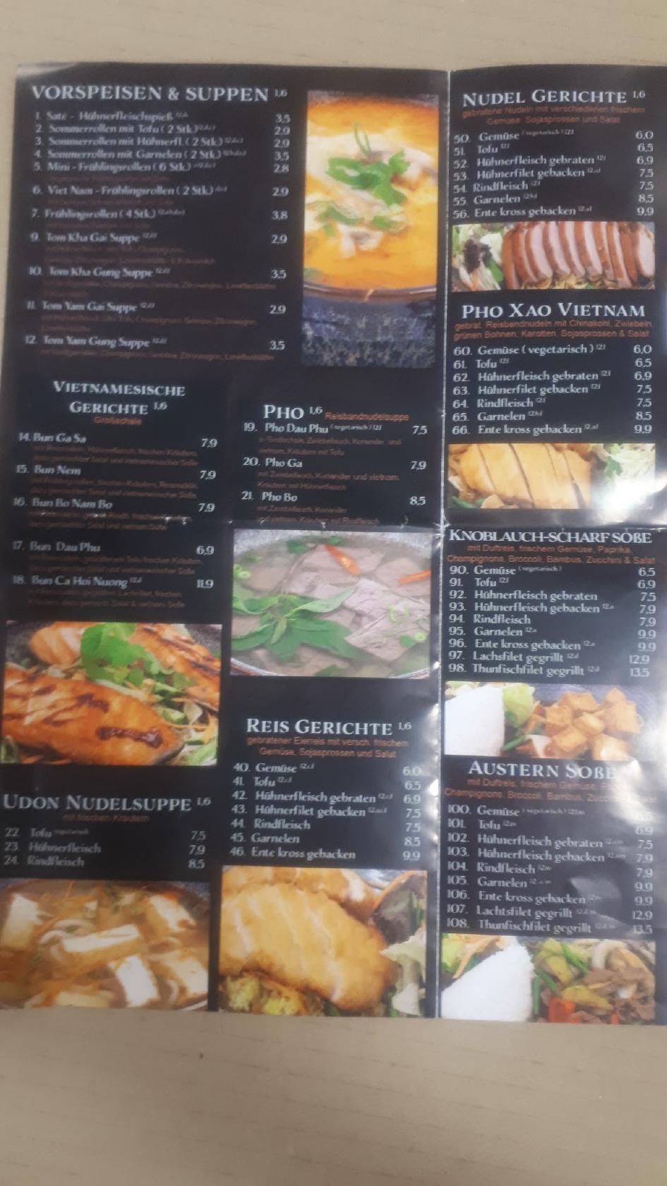 Speisekarte von Miss Hoian Restaurant, Roding