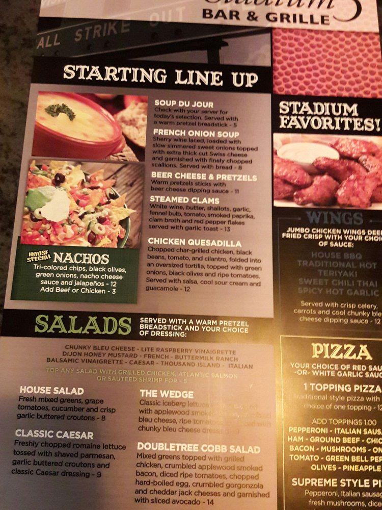 Menu at Stadium 3 Bar and Grille, Cleveland