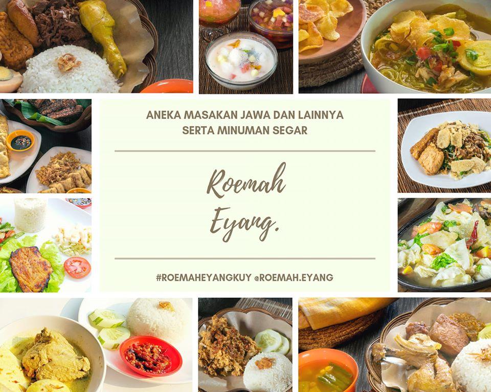 Menu at Roemah Eyang restaurant, Pontianak