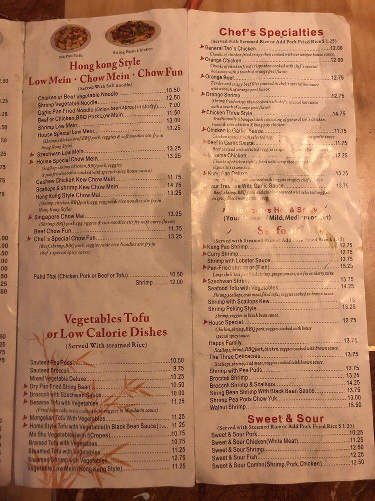 Menu at Four Seasons Restaurant, Grants Pass