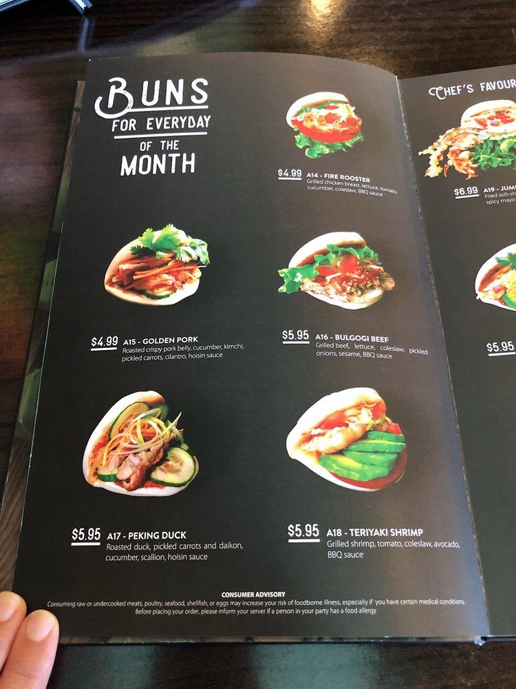 Menu at BAY FUSION restaurant, Spring