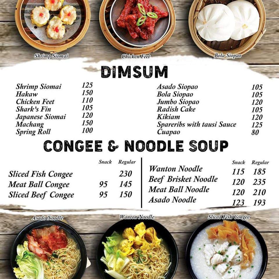 Menu at Hap Chan - Lipa restaurant, Lipa, Ayala Hwy