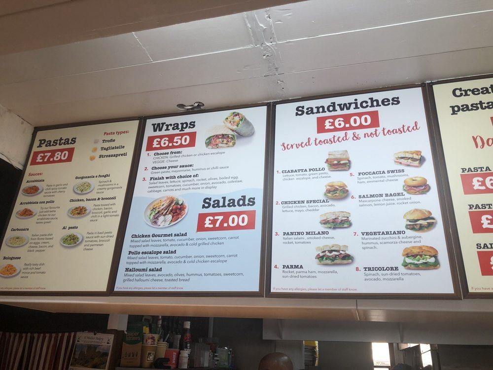 Menu at 49 Cafe, London