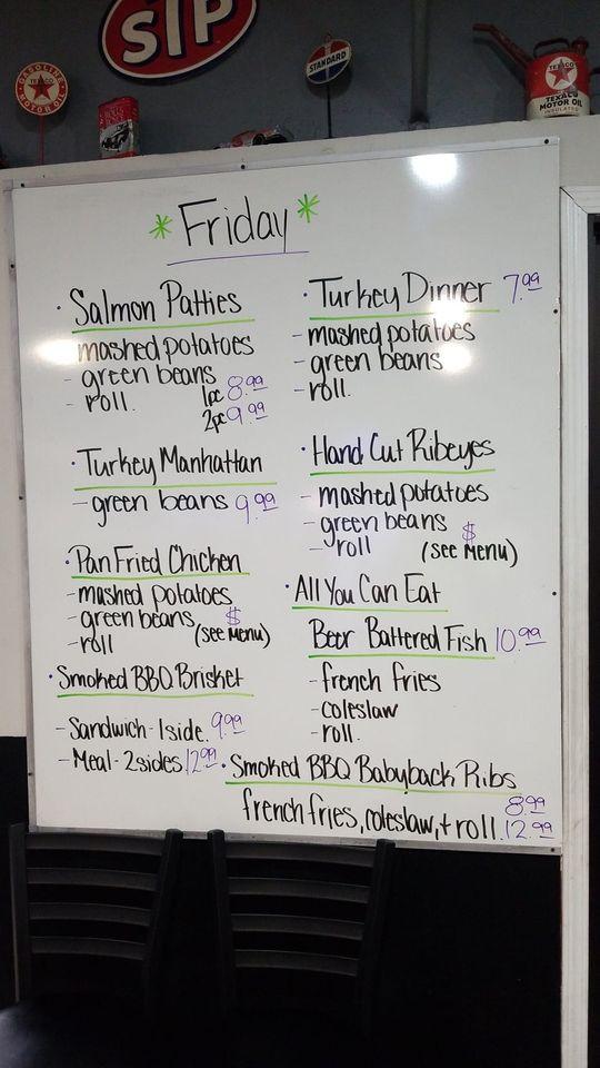 Menu at Park Restaurant, New Castle, S Memorial Dr