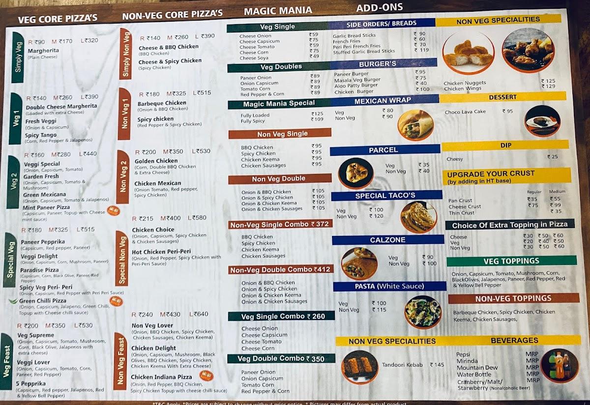 Menu at Rominus Pizza and Burger, Kota, Shop No. 4