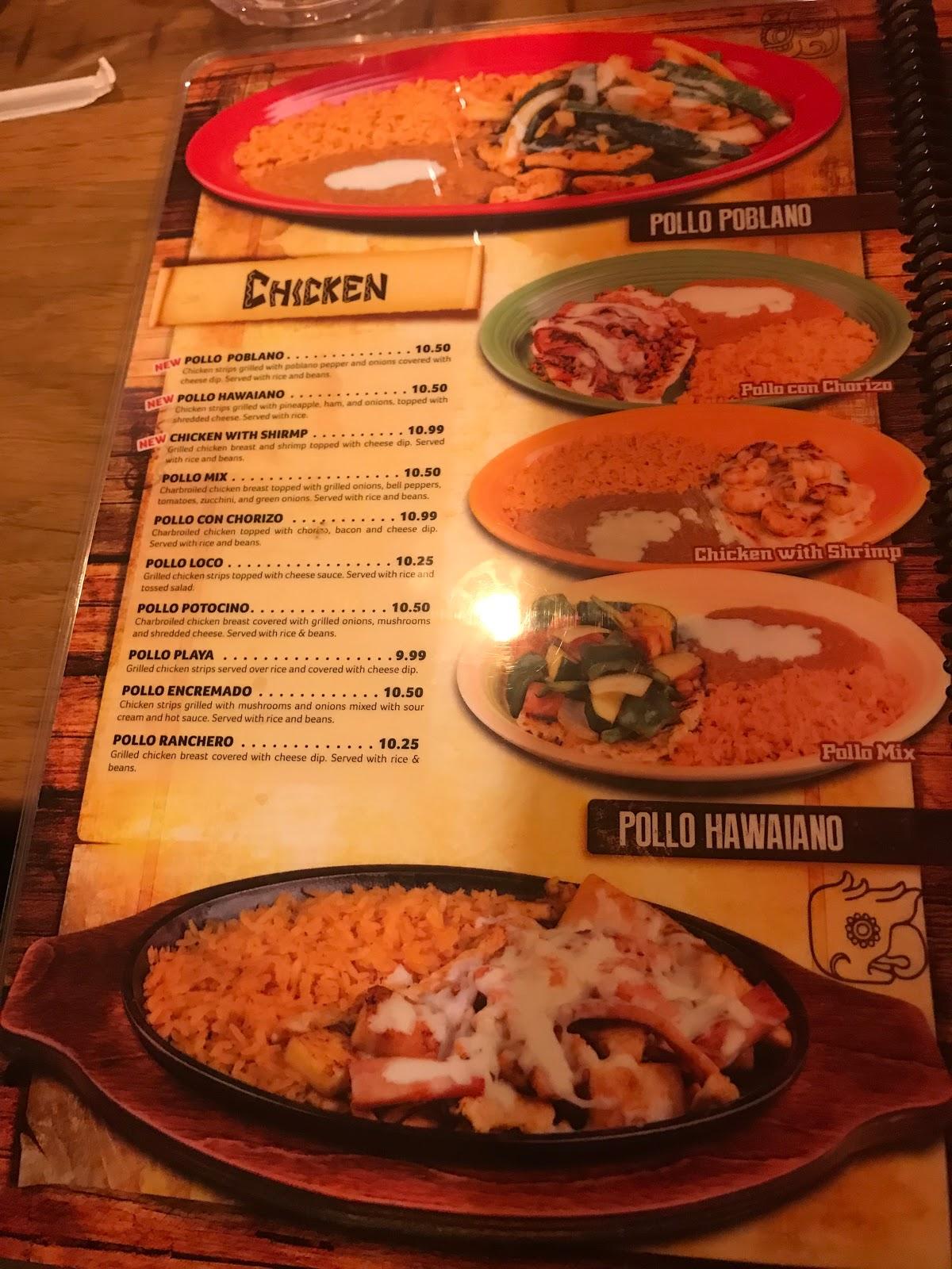 Menu at Don Sol Mexican Grill restaurant, Carbondale, 715 N Giant City Rd