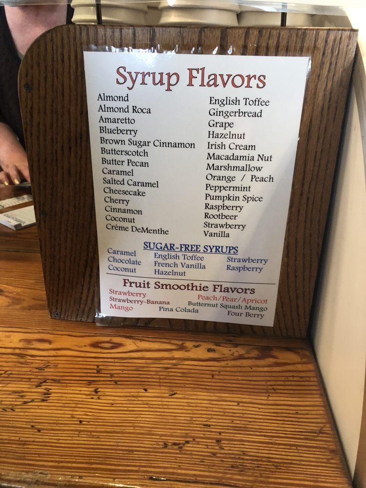 Menu at Kava House & Cafe, Swisher