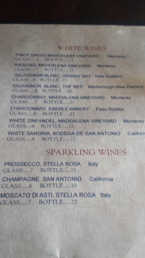 Menu at Alpine Tavern and Grill pub & bar, Alpine