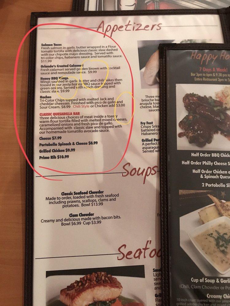 Menu at Classic Eats pub & bar, Burien