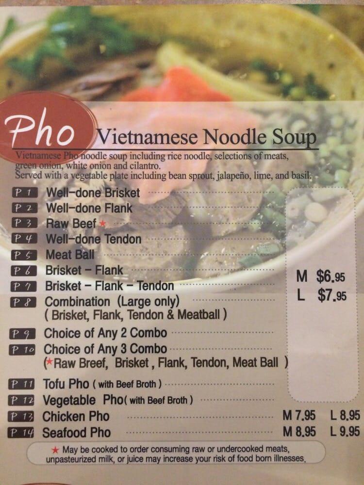 Menu at Pho Ever & Wok restaurant, Puyallup, Canyon Rd E Ste 47