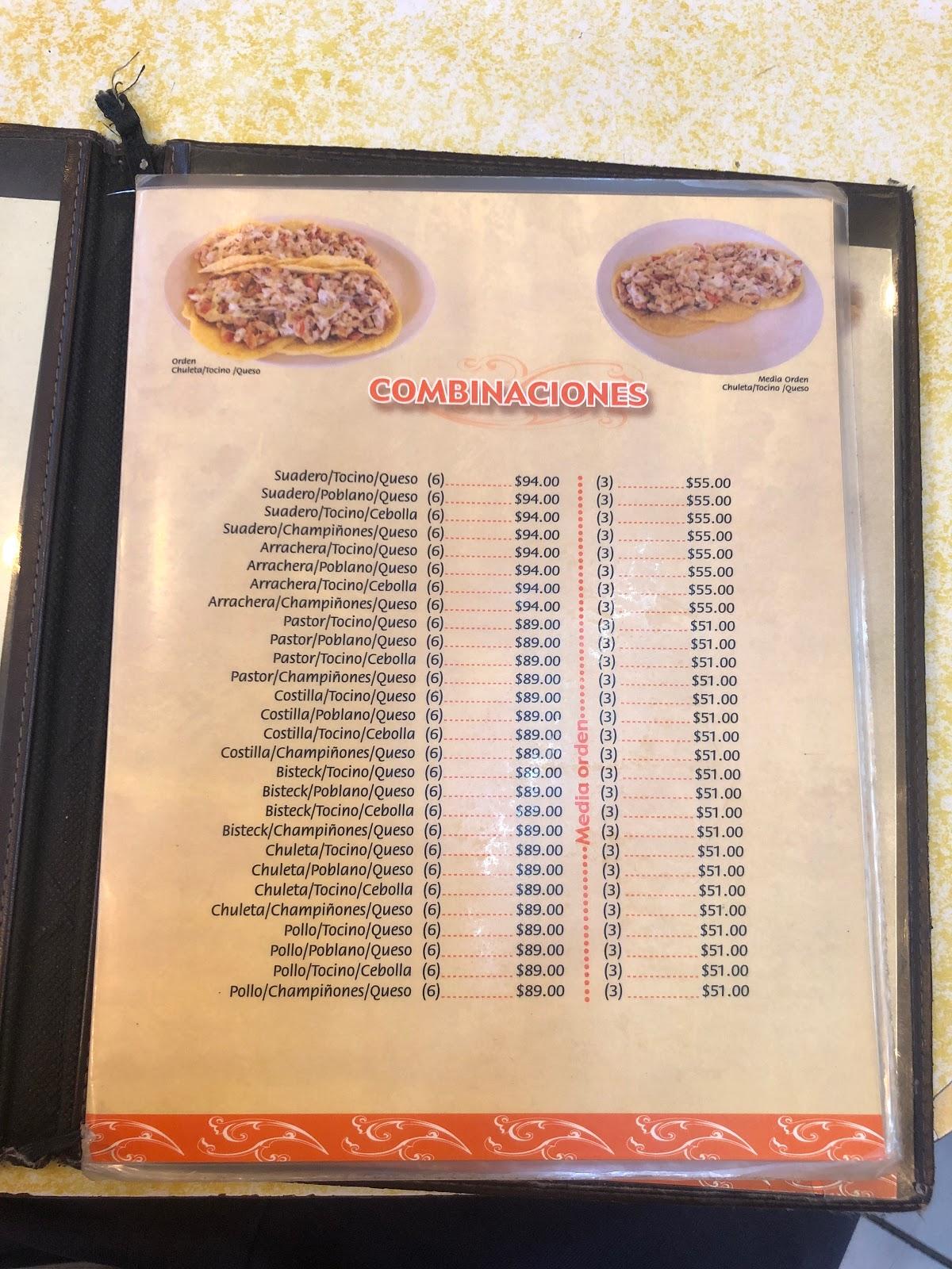 Carta del restaurante EL LAGO DE LOS PATOS, Ciudad del México, Av ...