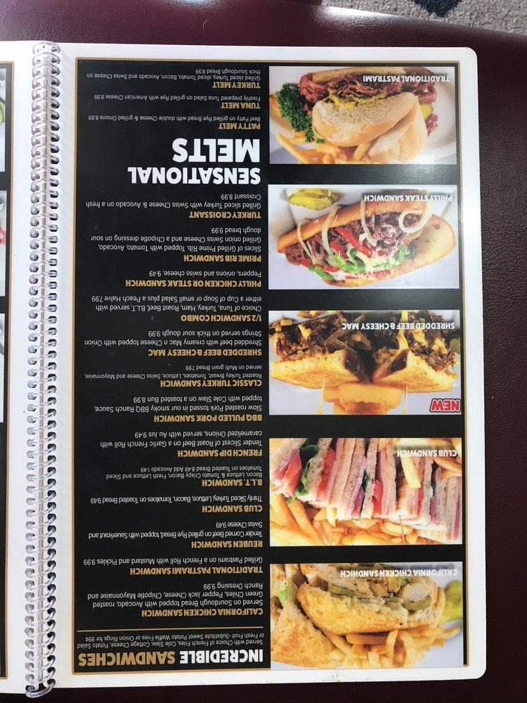 Menu at J & J's Cafe, Hemet, 509 N State St