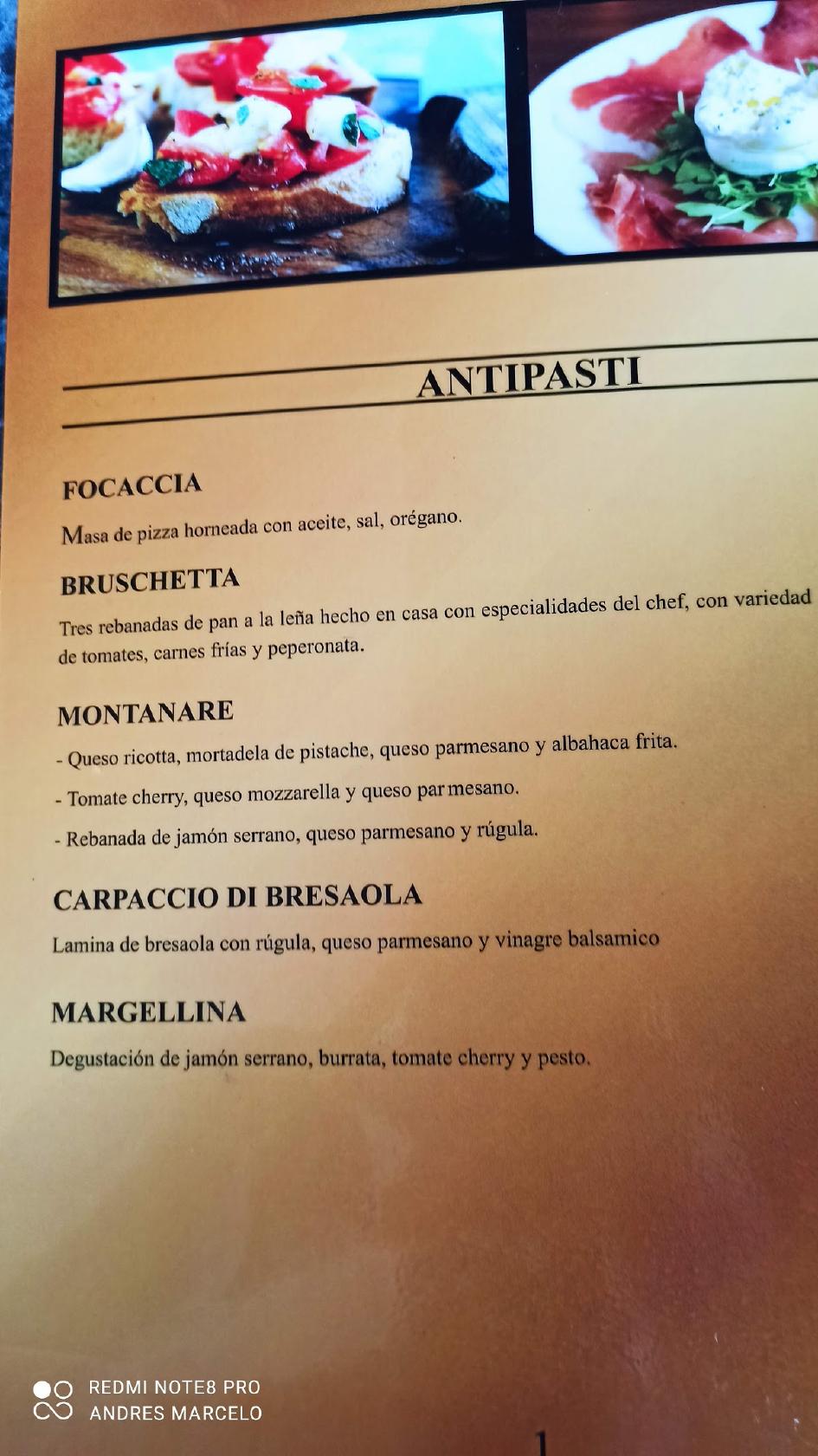 Menu at Oro d'Italia restaurant, Ciudad Apodaca, Av. Carlos Salinas de ...