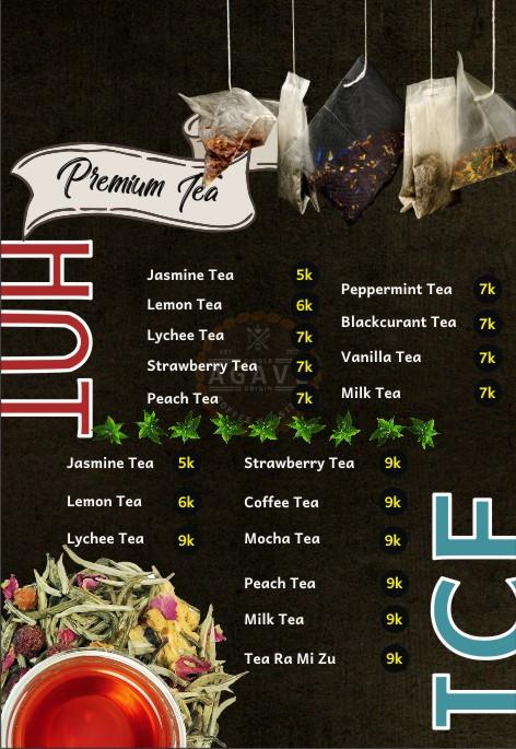 Menu at Agave Coffee & Cafe, Sukoharjo