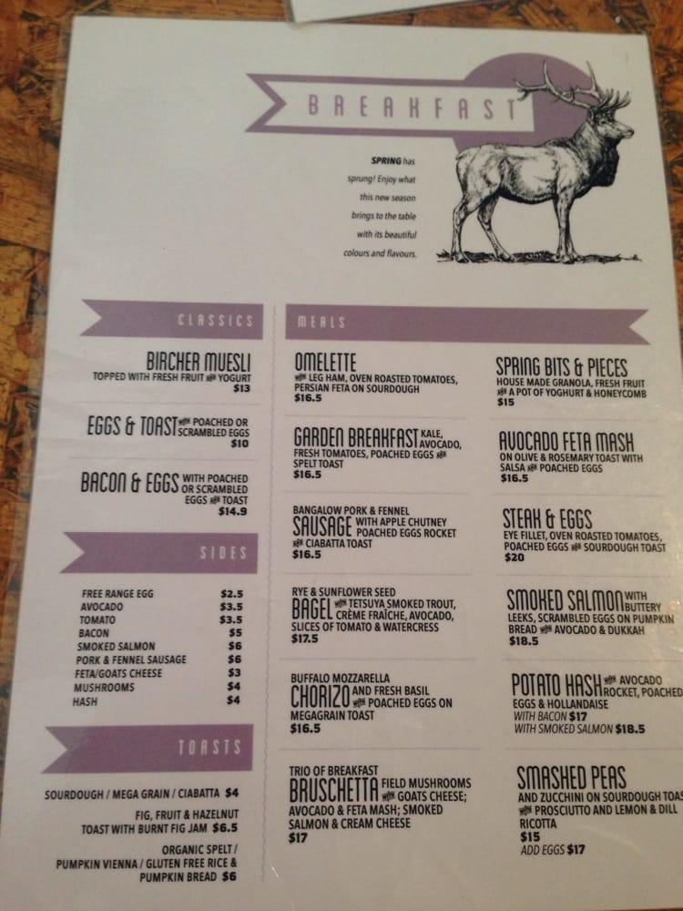 Menu at ELK Espresso cafe, Broadbeach, Shop G044 Oasis Shopping Centre