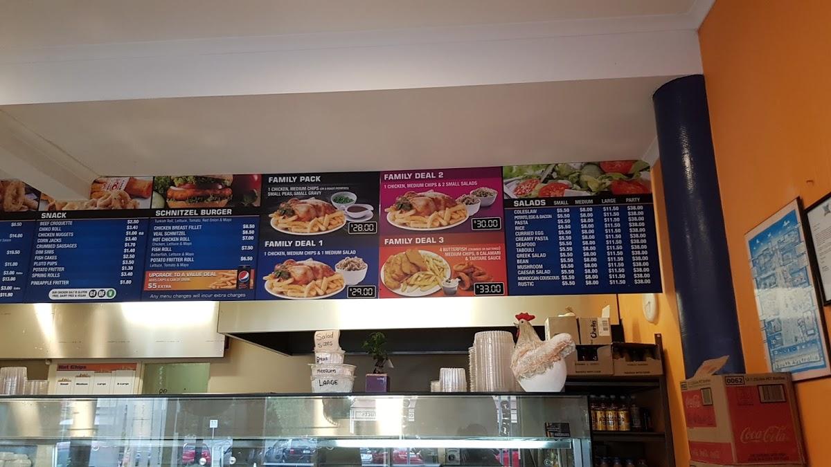 Menu at Semaphore BBQ Chickens, Semaphore