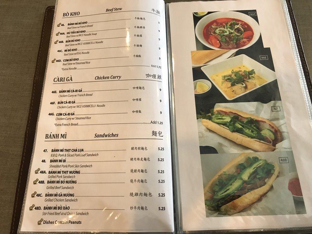 Menu at Golden Deli San Gabriel restaurant, San Gabriel