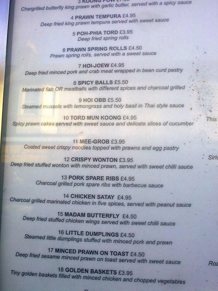 Menu at Thai Connection Zaap Veur แซ่บเวอร์ fast food, Hove