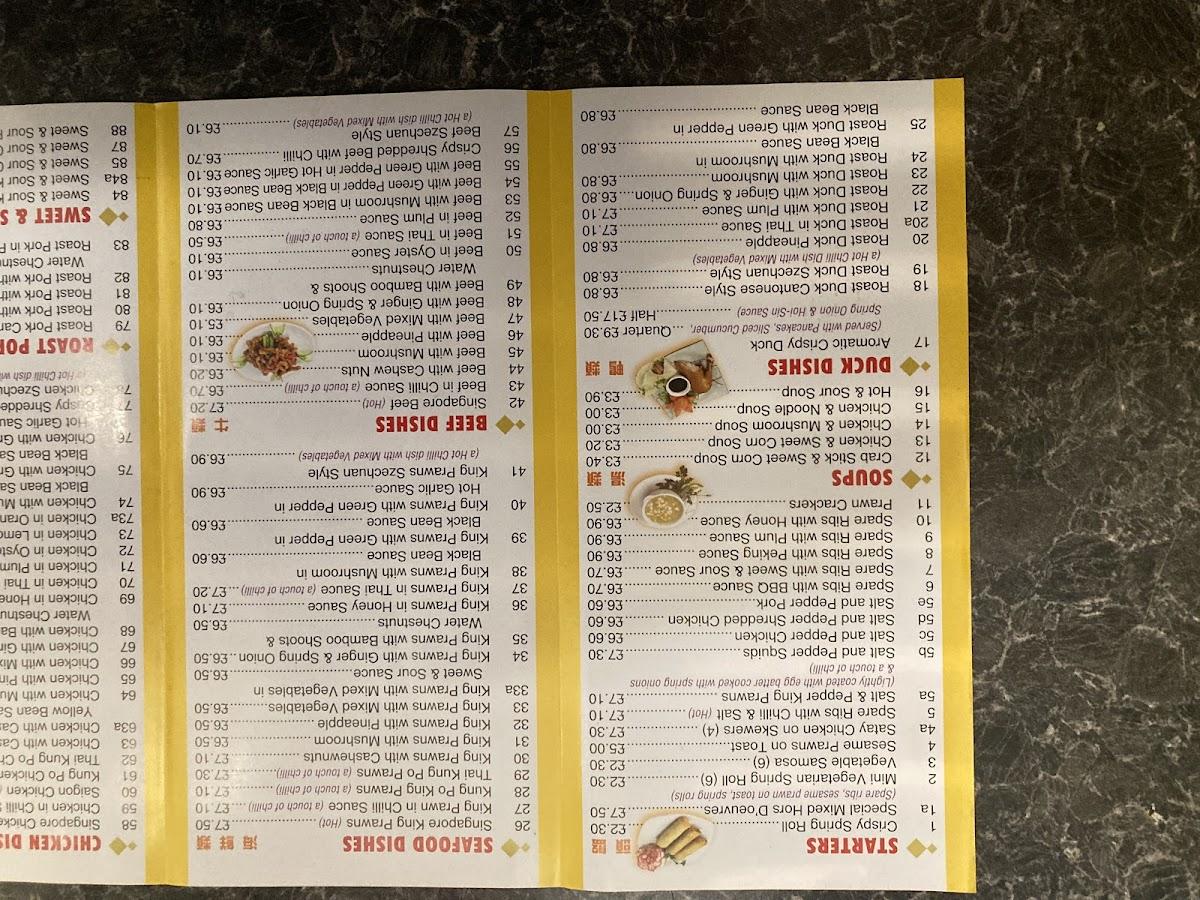 Menu at Miga fast food, Ryde, 31 High St