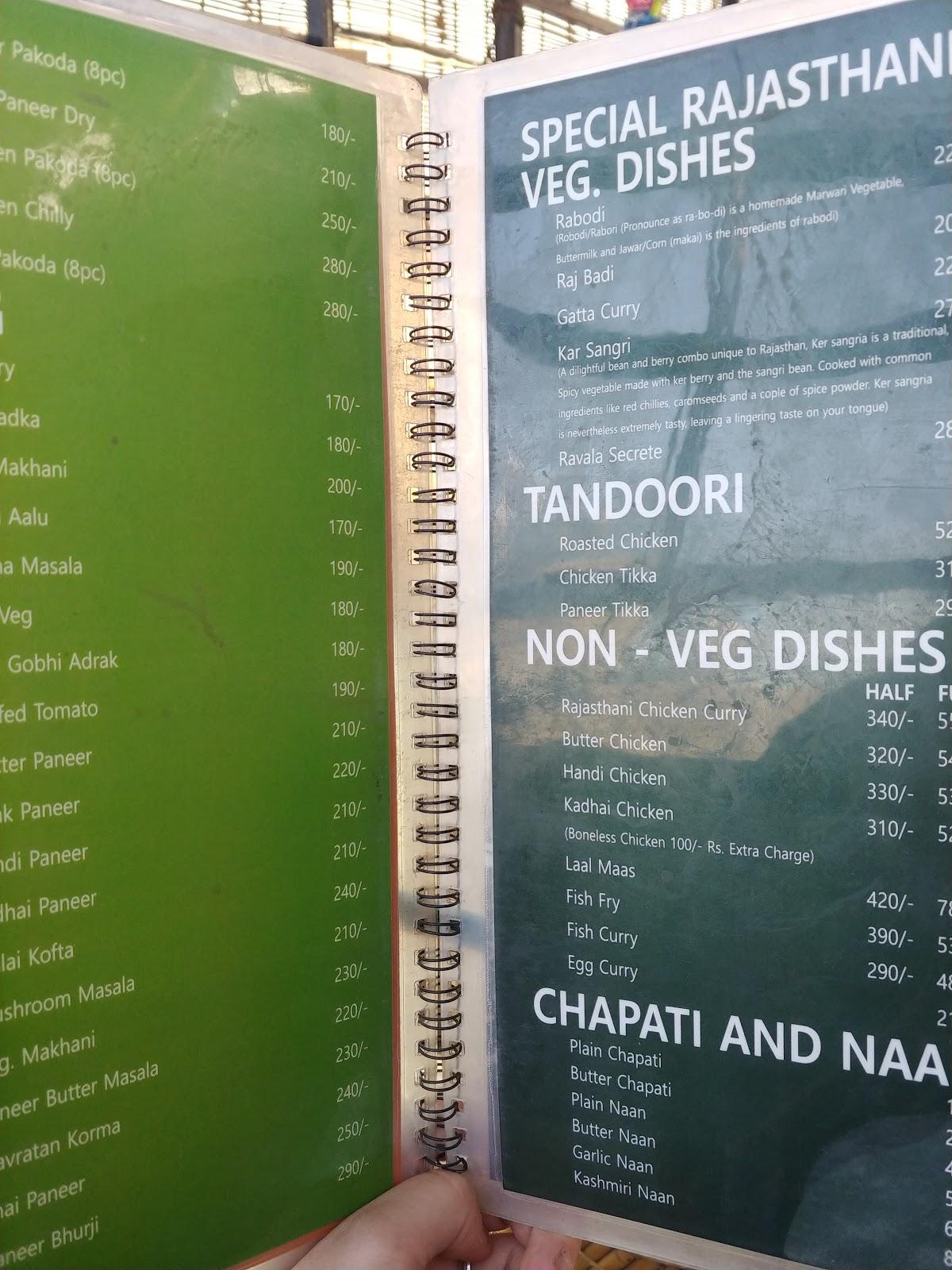 Menu at Om Café And Restaurant, Jodhpur, 72WC+MW5