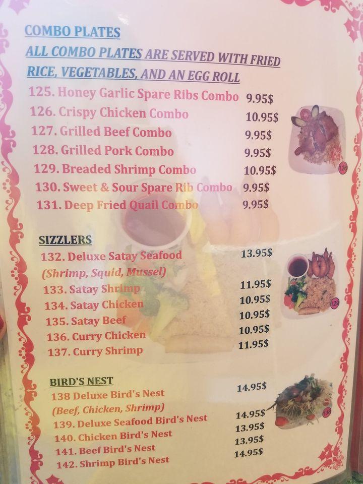 Menu at Vi-Ann Restaurant, Winnipeg, Notre Dame Ave