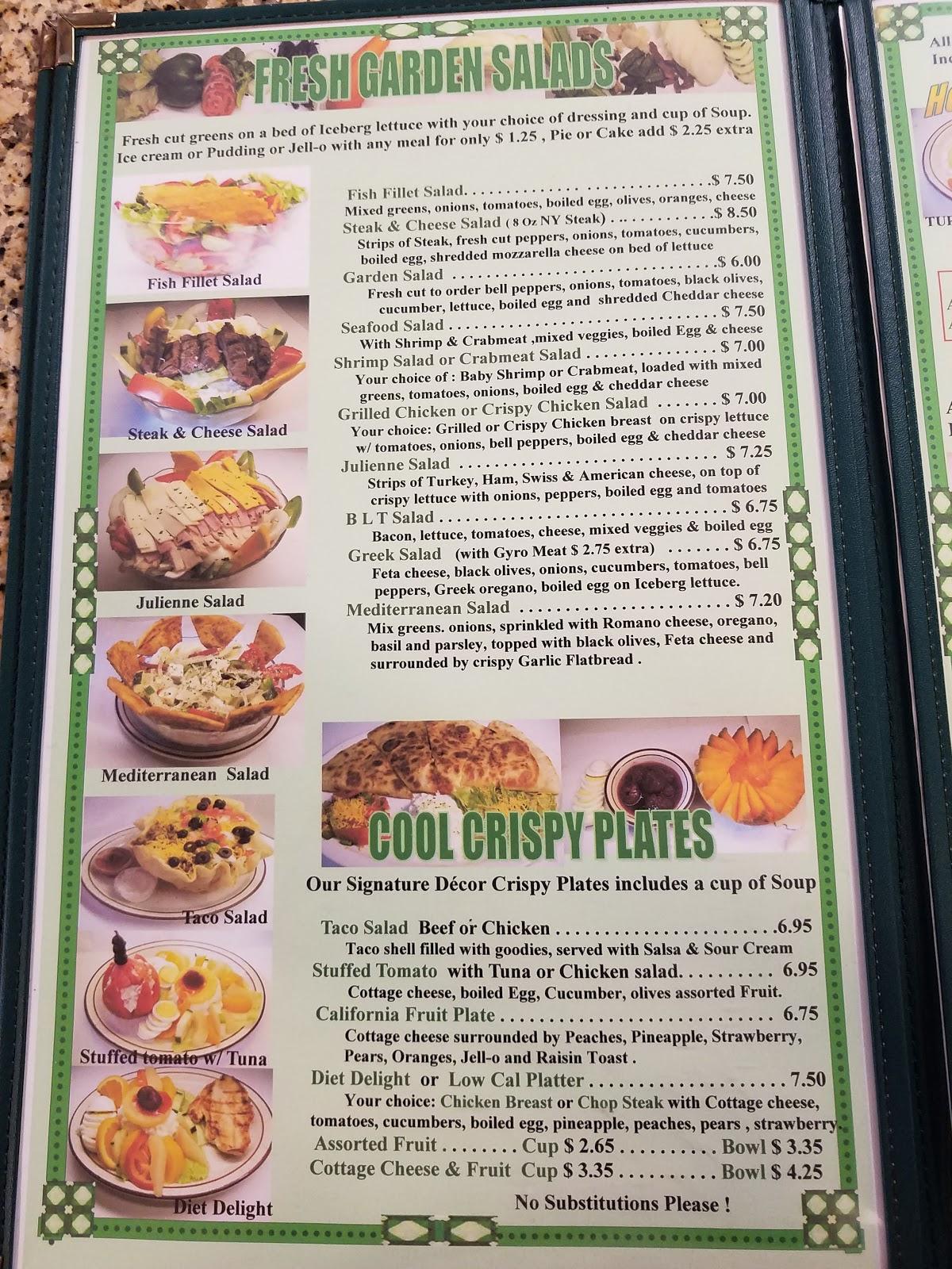 Menu at Sun Rise & Dine Restaurant, Brazil