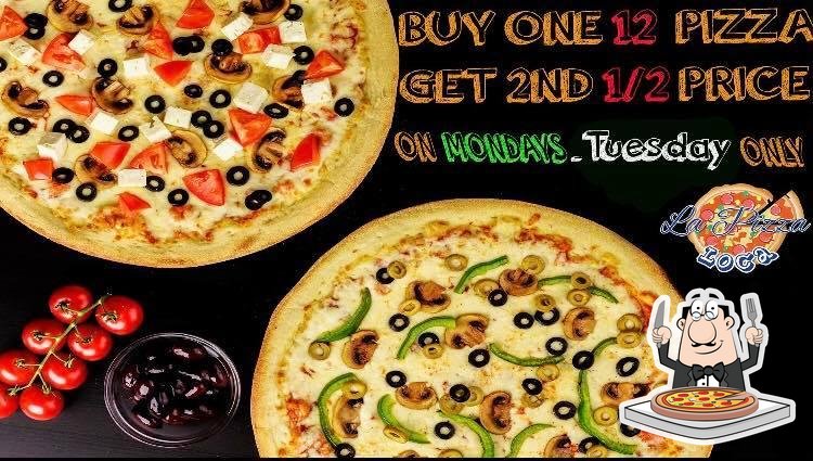 La Pizza Loca in Ivybridge - Restaurant menu and reviews