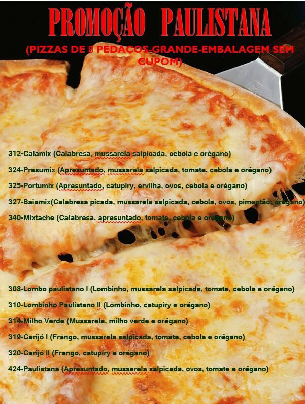 Menu at Pizza House swifft pizzeria, Campinas