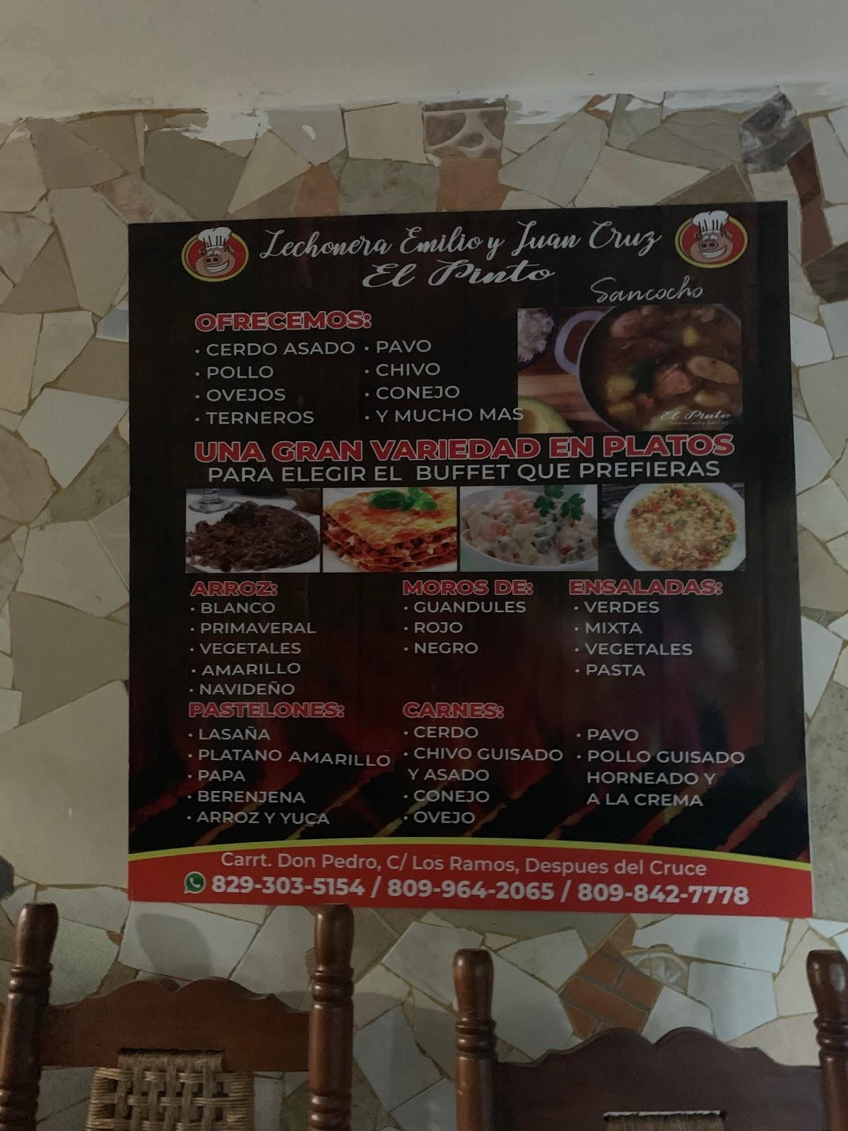 Menu at Juan Puercos Vakanos restaurant, Santiago De Los Caballeros ...