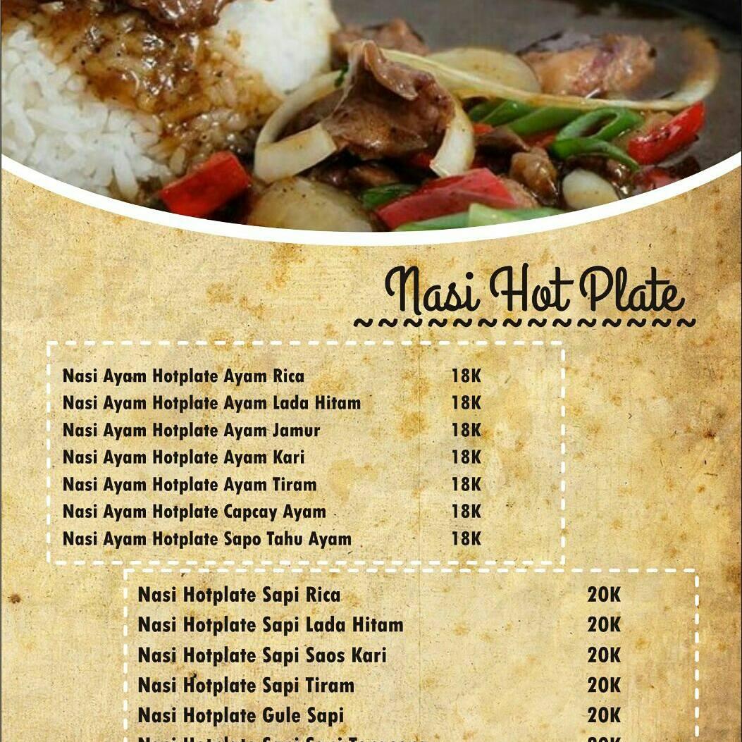 Menu at Kalimas cafe & resto, Talagawetan