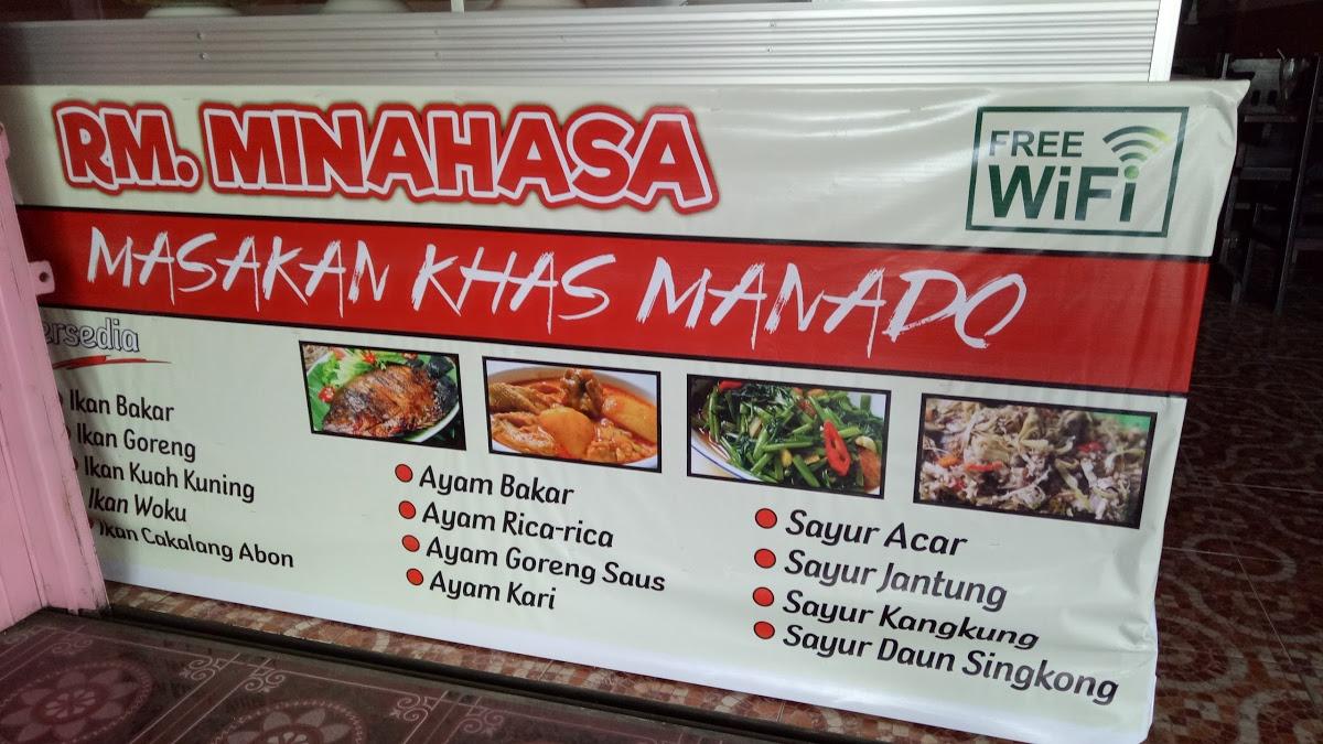 Menu at Rm MINAHASA restaurant, Timika