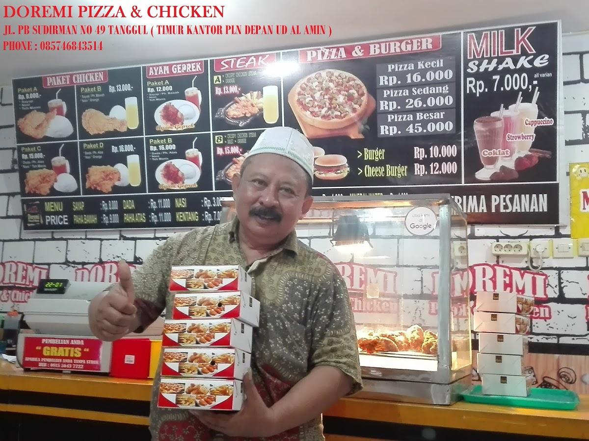 Menu at Doremi Pizza & Chicken Tanggul restaurant, Jember