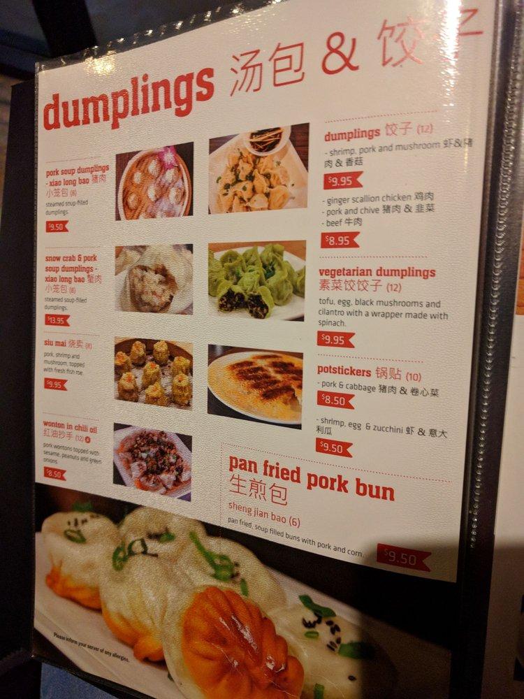 Menu at Journey To The Dumpling restaurant, Elk Grove