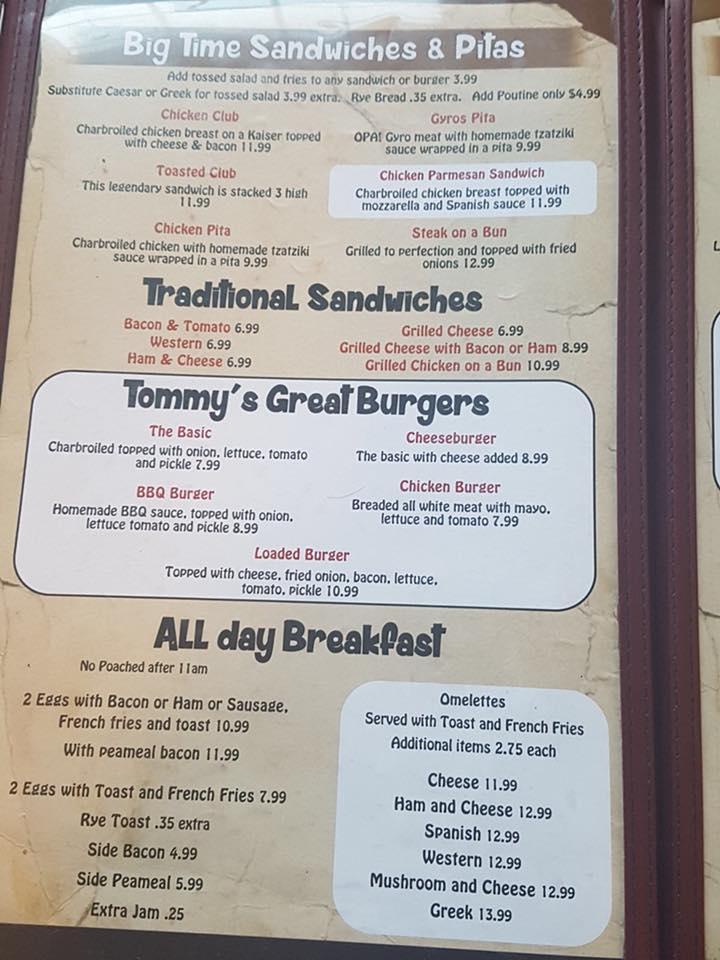 Menu at The Red House Eatery steakhouse, Hanover
