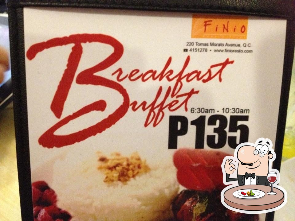 Finio Cafe & Restaurant, Quezon City, 220 Tomas Morato Avenue ...