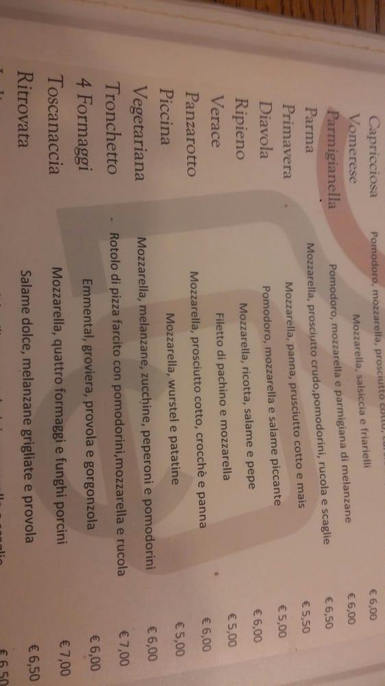 Menu da Il Menalino Ristorante Pizzeria Vineria, Aversa