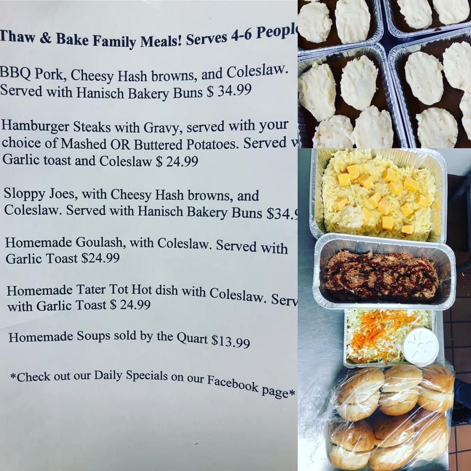 Menu at King's Place Bar and Grill, Miesville