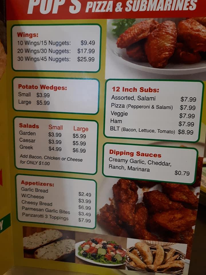 Pop's Pizza & Arcade / Barcadia Sports Bar & Pool Hall Menu at Glenda Macon blog