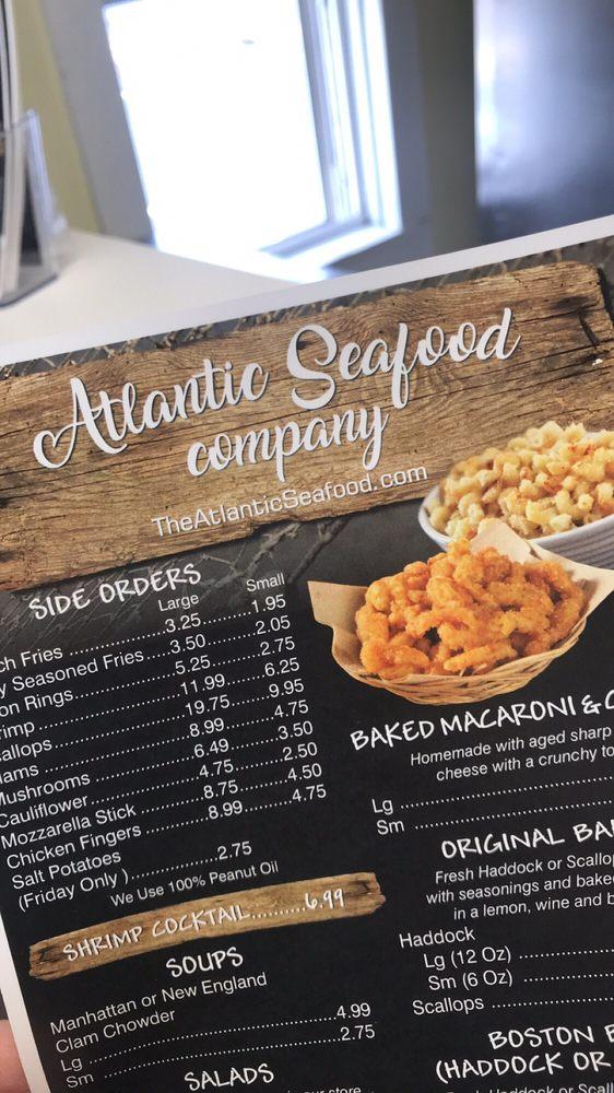 Menu at Atlantic Seafood Co restaurant, Baldwinsville