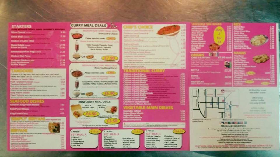 Menu at Chicken Village (Bletchley Chicken Shop,Nagah Kebab,Shatkora ...