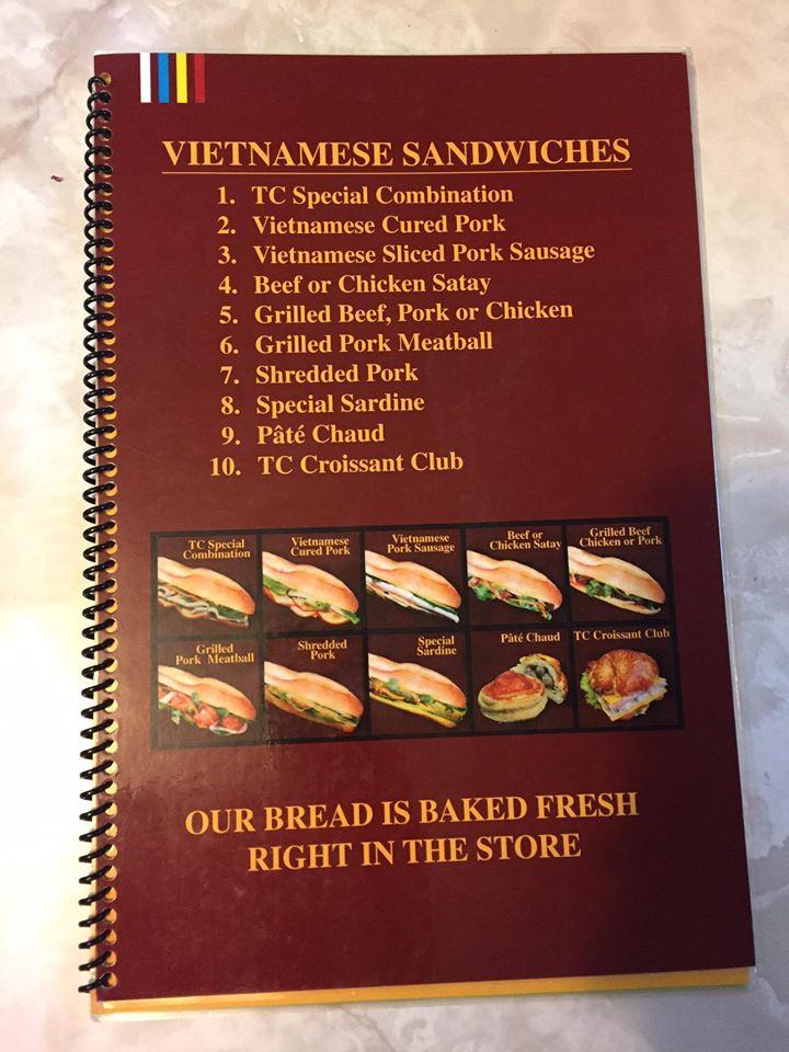 Menu at Delicious Pho restaurant, Edmonton, 106 Ave NW
