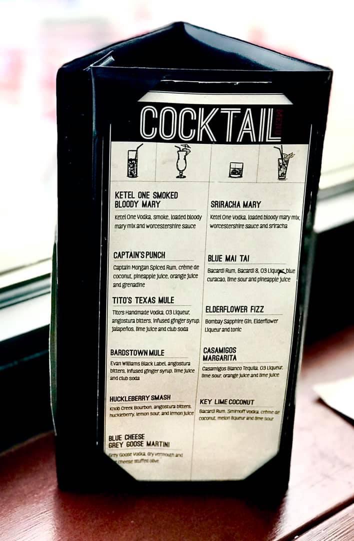 Menu at East Avenue Brew Pub, Rochester