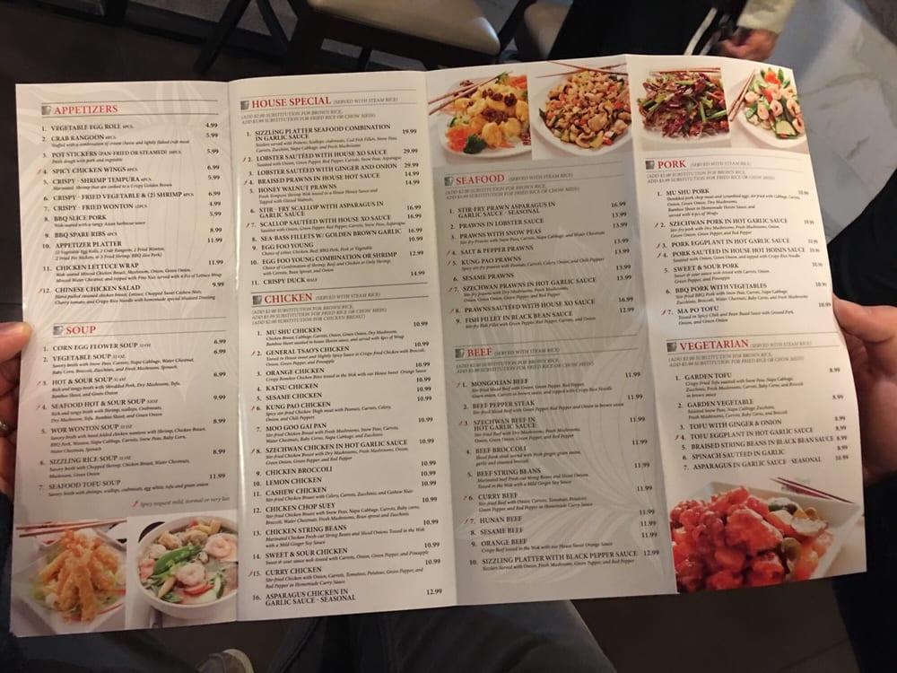Menu at Chow Mein House restaurant, Las Vegas, W Charleston Blvd