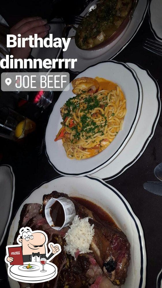 Joe Beef restaurant à viande, Montréal - Menu du restaurant et commentaires