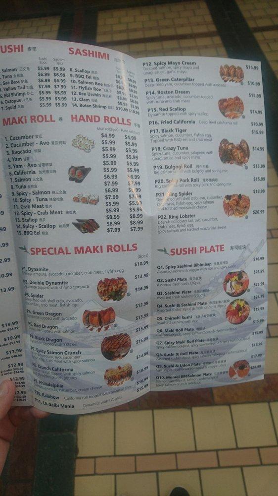Carta del restaurante KIBO Sushi House - Leslie, Richmond Hill
