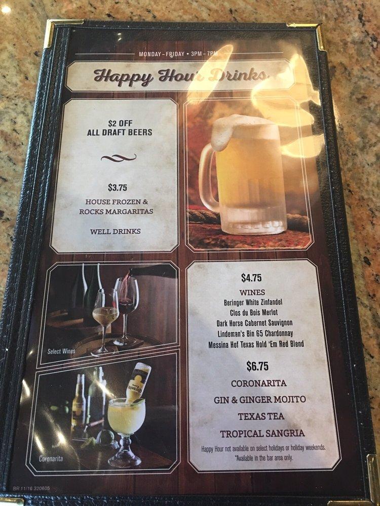 Menu at Saltgrass Steak House steakhouse, Branson